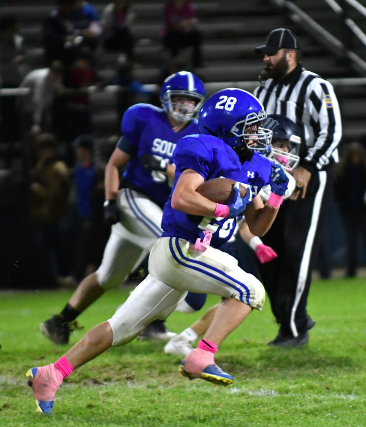 Offensive line came up huge as Muncy beat South 49-21 to win fourth ...